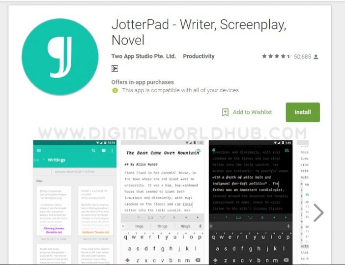 Best Text Editing Apps For Android In 2018 | Digital World Hub