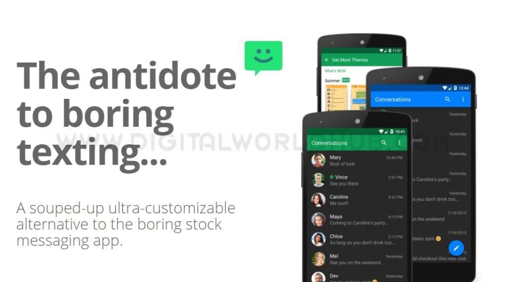 Best 10 Free Texting Apps Of Android | Digital World Hub