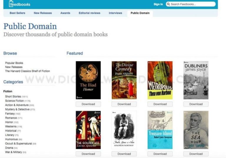 Best 10 eBook Websites To Download | Digital World Hub