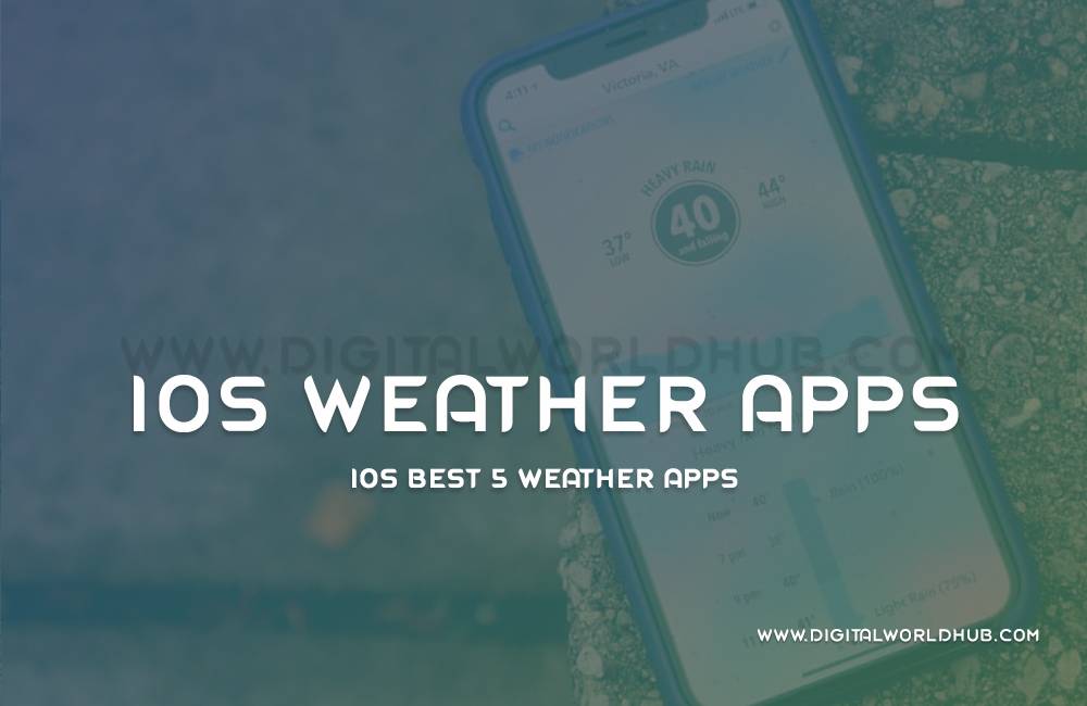 iOS Best 5 Weather Apps | Digital World Hub